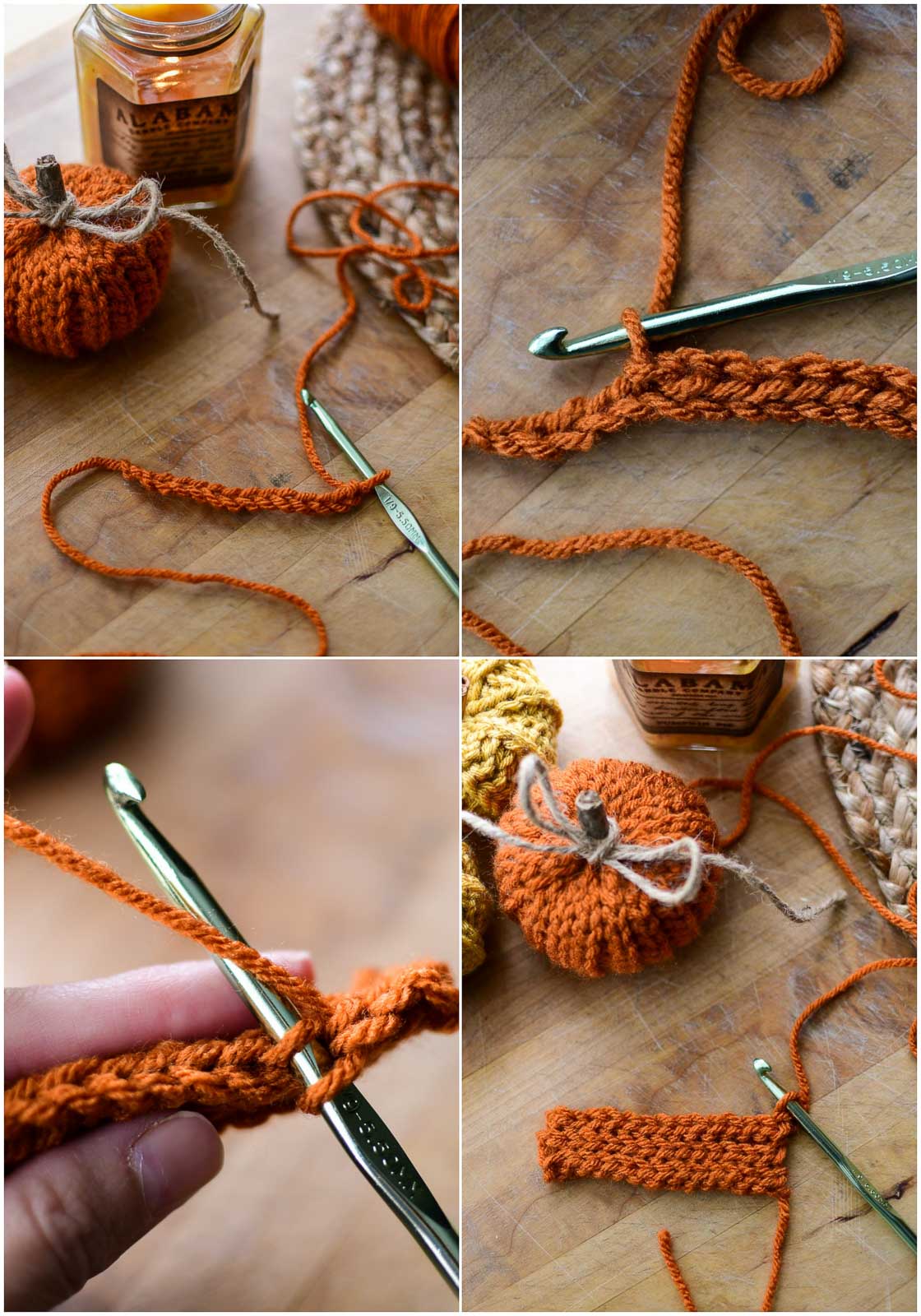 The Cutest Crochet Pumpkins-Free Patterns!