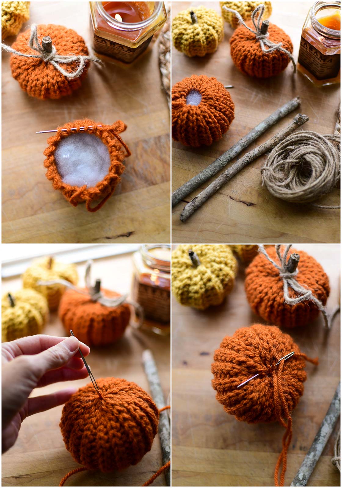 The Cutest Crochet Pumpkins-Free Patterns!